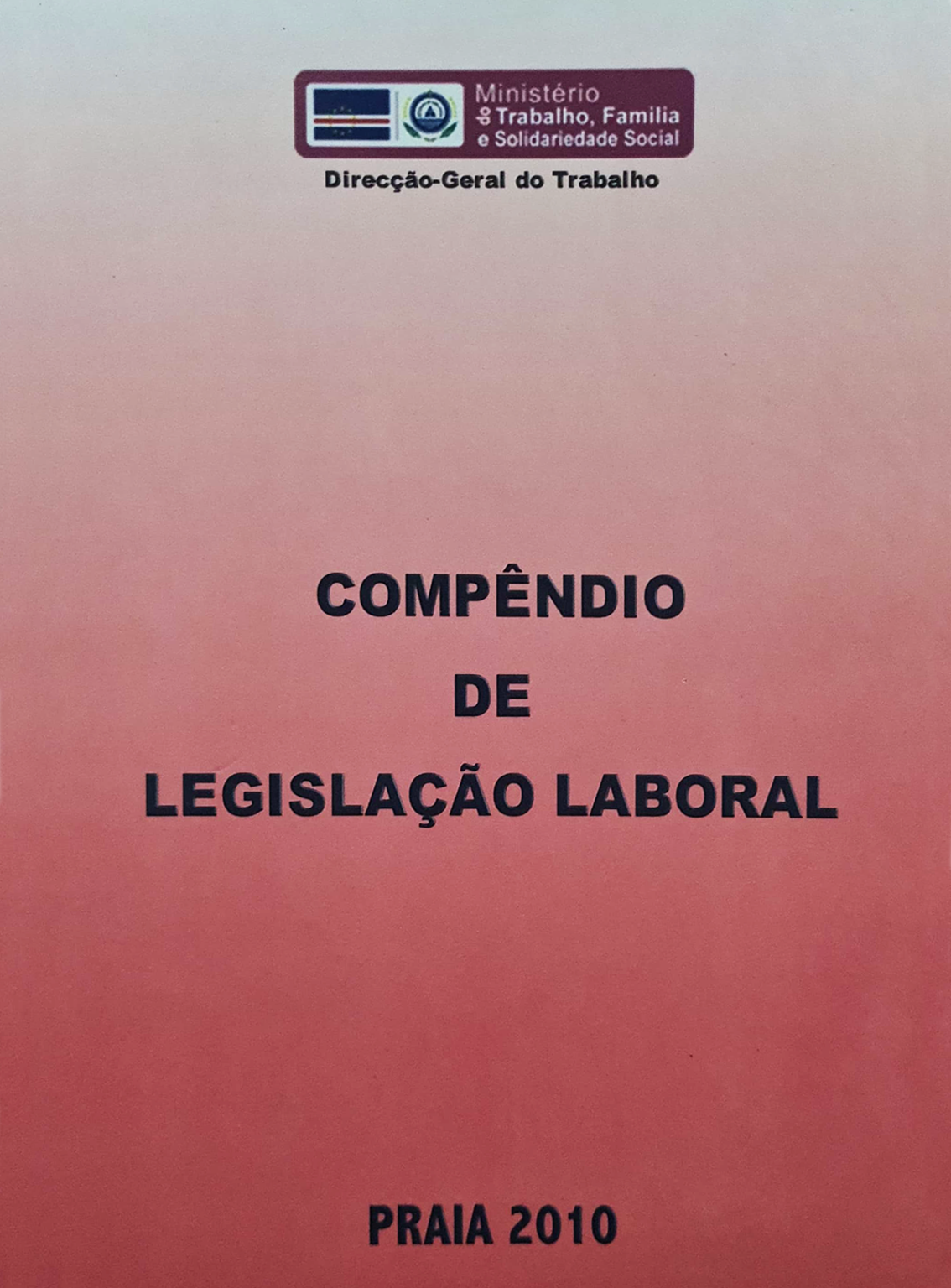 Compêndio de legislação laboral – INCV